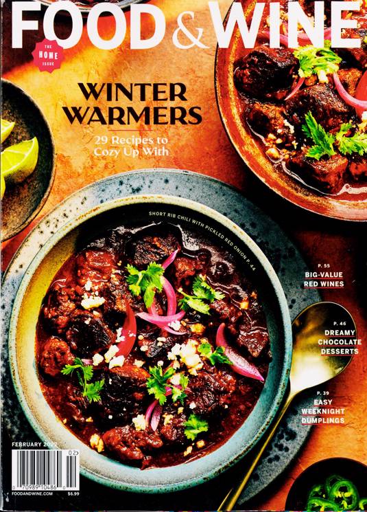 Food & Wine Usa Magazine Subscription | Buy at Newsstand.co.uk ...