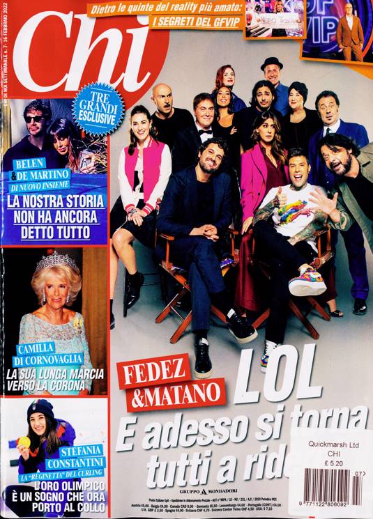 Chi Magazine Subscription | Buy at Newsstand.co.uk | Italian