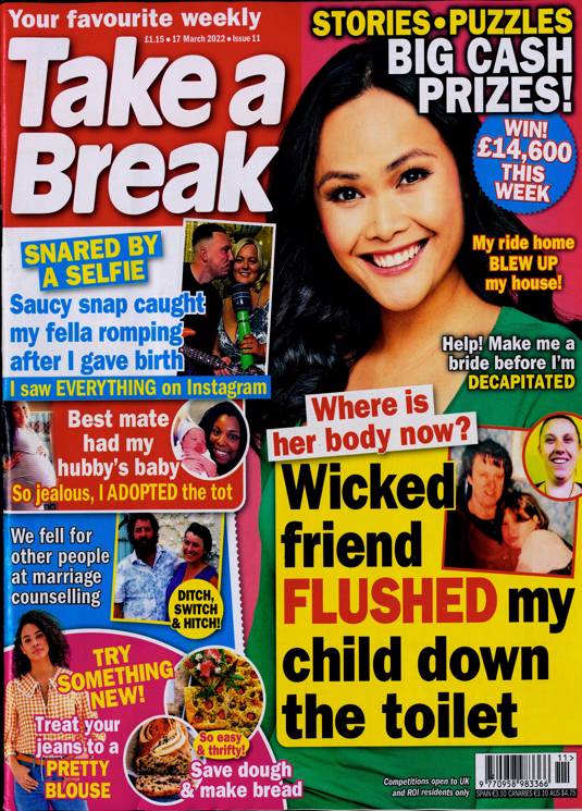 Take A Break Magazine Subscription | Buy at Newsstand.co.uk | Women's ...