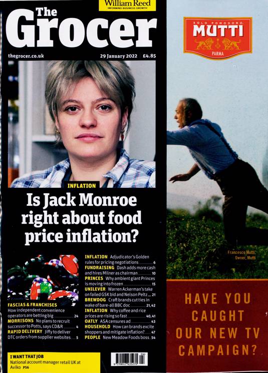 Grocer Magazine Subscription | Buy at Newsstand.co.uk | Other Trade