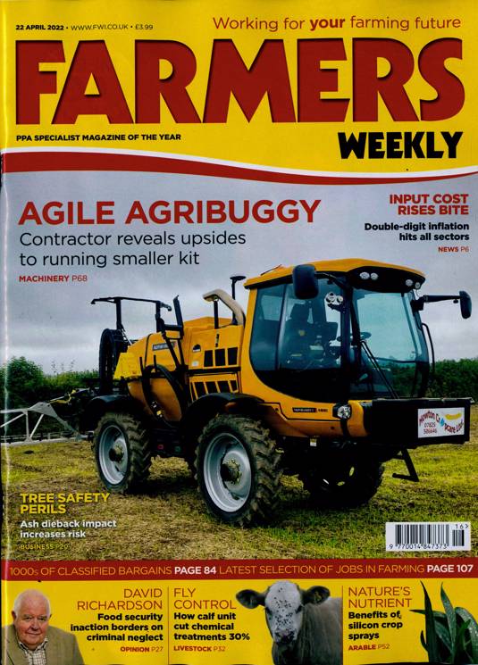 Farmers Weekly Magazine Subscription | Buy at Newsstand.co.uk | Agriculture