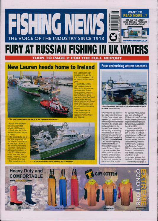 Fishing News Magazine Subscription | Buy at Newsstand.co.uk | Sea Fishing