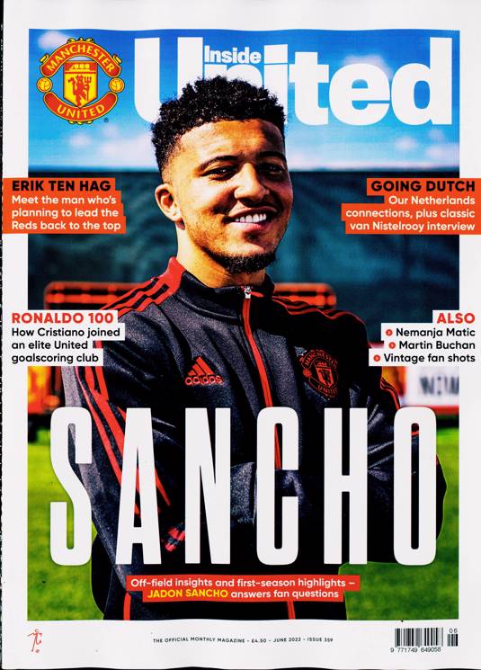 Inside United Magazine Subscription | Buy at Newsstand.co.uk | Football