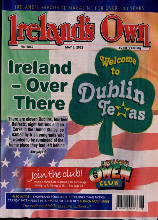 Irelands Own Magazine Subscription | Buy at Newsstand.co.uk | Other ...