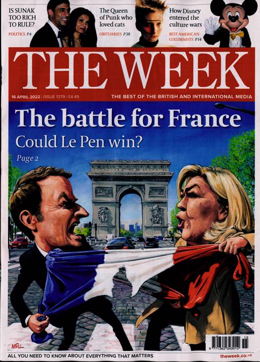 The Week Magazine Subscription | Buy at Newsstand.co.uk | UK Current ...