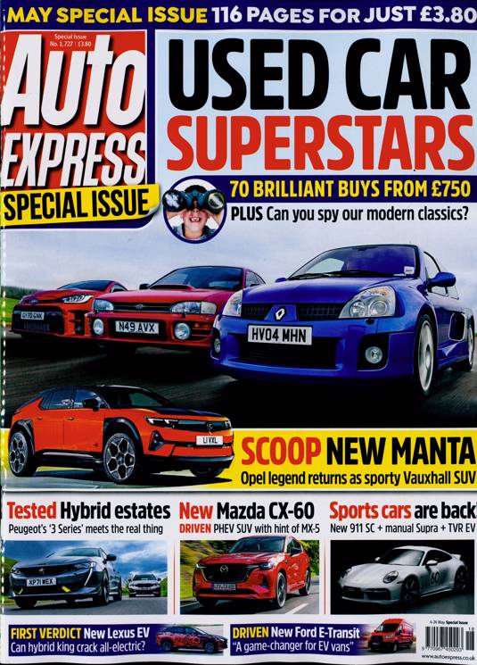 Auto Express Specials Magazine Subscription | Buy at Newsstand.co.uk ...
