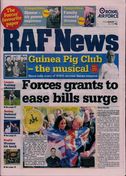 Raf News Magazine Subscription | Buy at Newsstand.co.uk | Military