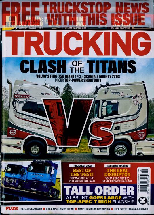 Trucking Magazine Subscription | Buy at Newsstand.co.uk | Trucking