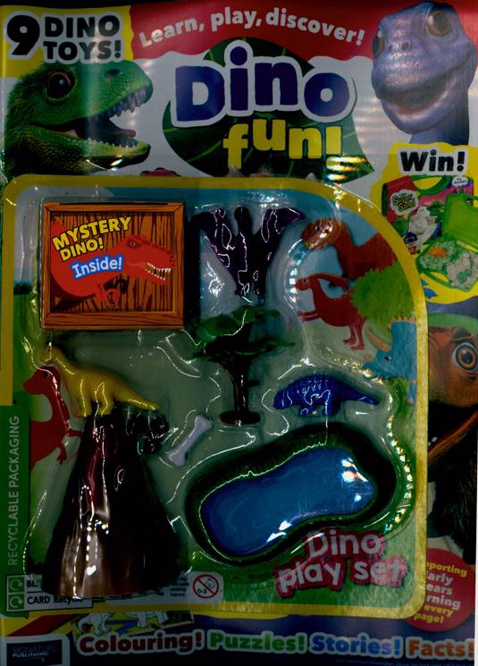 Dino Fun Magazine Subscription | Buy at Newsstand.co.uk | Pre School