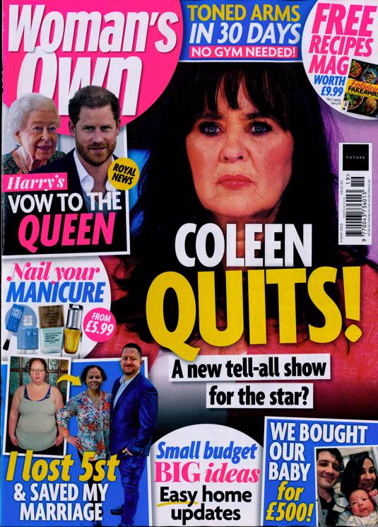 Womans Own Magazine Subscription | Buy at Newsstand.co.uk | Women's Weekly