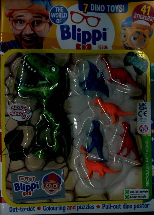 Blippi Magazine Subscription | Buy at Newsstand.co.uk | Pre School