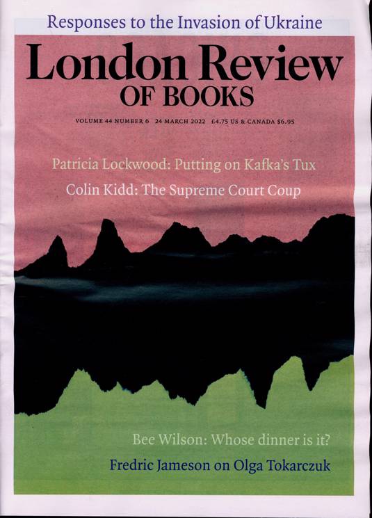 London Review Of Books Magazine Subscription | Buy at Newsstand.co.uk ...