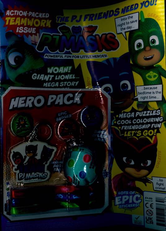 Pj Masks Magazine Subscription | Buy at Newsstand.co.uk | Pre School