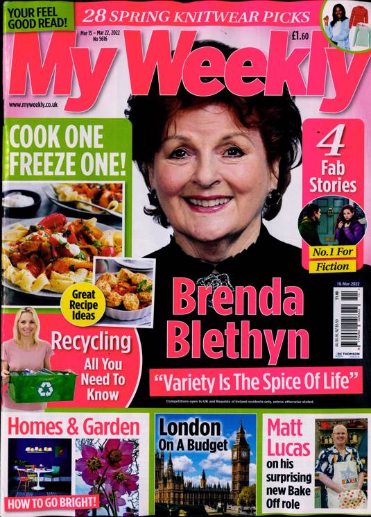My Weekly Magazine Subscription | Buy at Newsstand.co.uk | Women's Weekly
