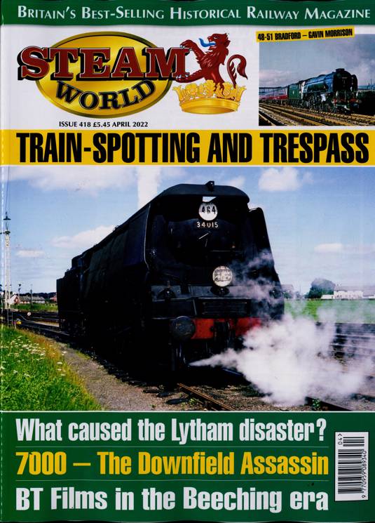 Steam World Magazine Subscription | Buy at Newsstand.co.uk | Railways