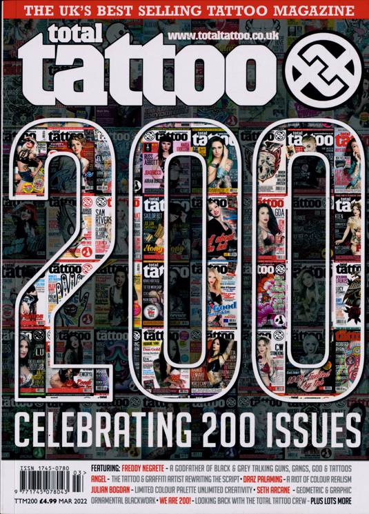 Total Tattoo Magazine Subscription | Buy at Newsstand.co.uk | Tattoo