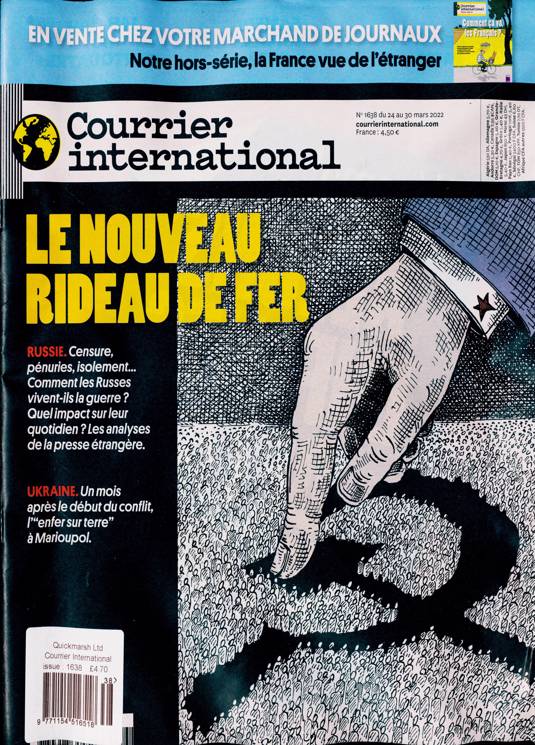 Courrier International Magazine Subscription | Buy at Newsstand.co.uk ...