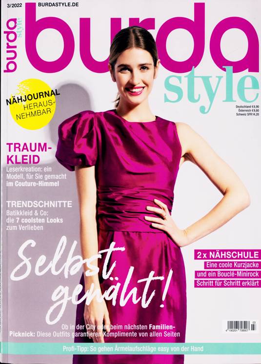 Burda Style German Magazine Subscription | Buy at Newsstand.co.uk | German