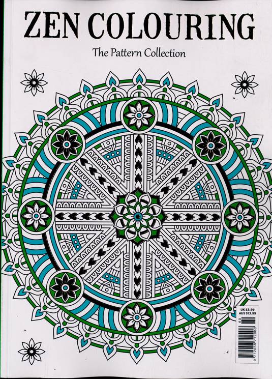 Zen Colouring Magazine Subscription | Buy at Newsstand.co.uk | Colouring