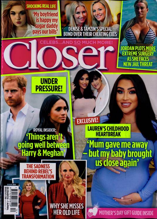 Closer Magazine Subscription | Buy at Newsstand.co.uk | Women's Weekly