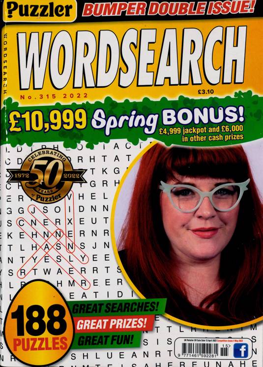 Puzzler Word Search Magazine Subscription | Buy at Newsstand.co.uk ...