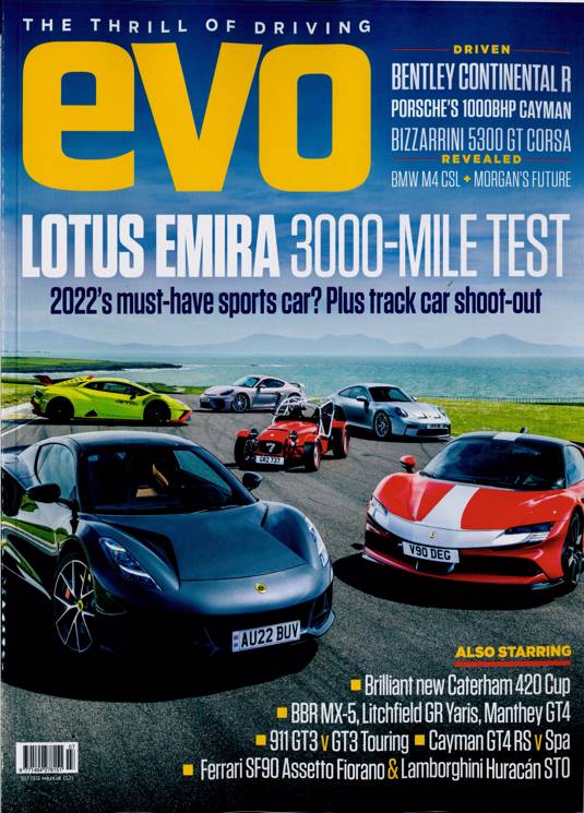 Evo Magazine Subscription | Buy at Newsstand.co.uk | General Car