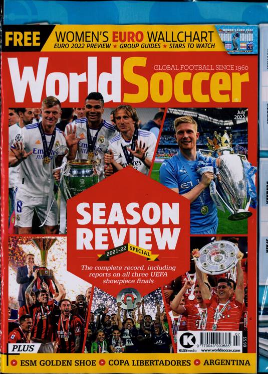 World Soccer Magazine Subscription | Buy at Newsstand.co.uk | Football