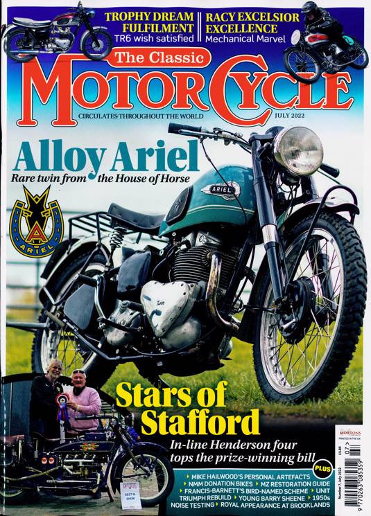 Classic Motorcycle Monthly Magazine Subscription | Buy at Newsstand.co ...