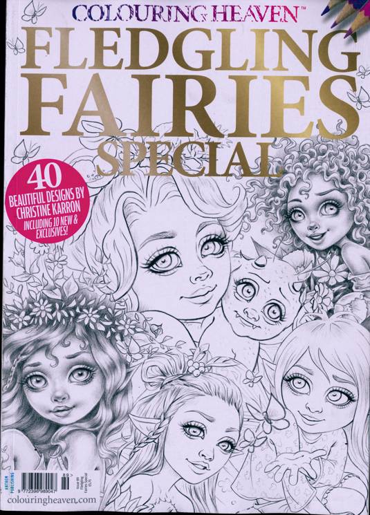 Colouring Heaven Magazine Subscription | Buy at Newsstand.co.uk | Colouring