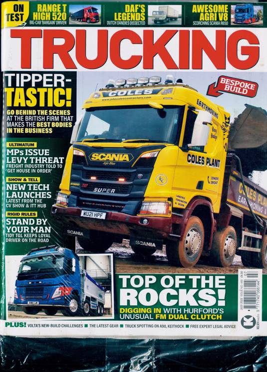 Trucking Magazine Subscription | Buy at Newsstand.co.uk | Trucking