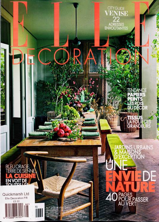 Elle Decor French Magazine Subscription | Buy at Newsstand.co.uk | French