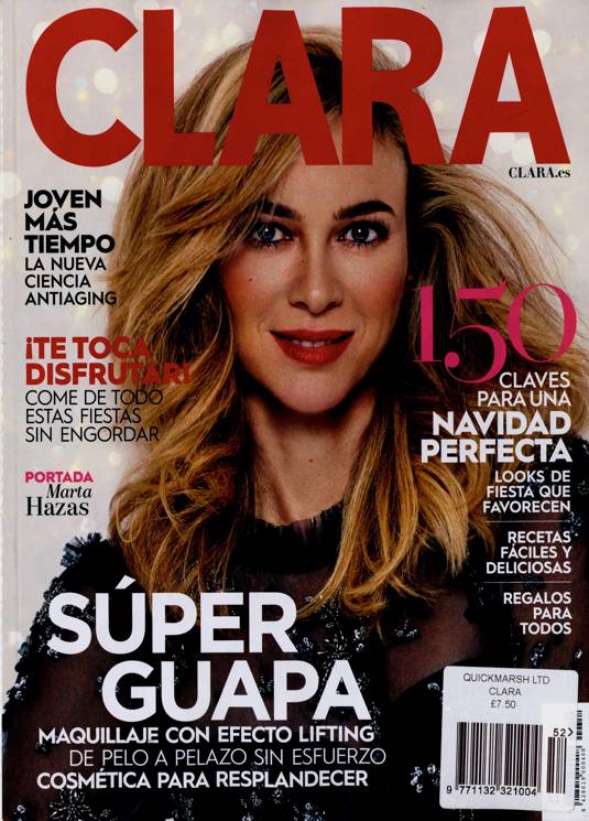 Clara Magazine Subscription | Buy at Newsstand.co.uk | Spanish