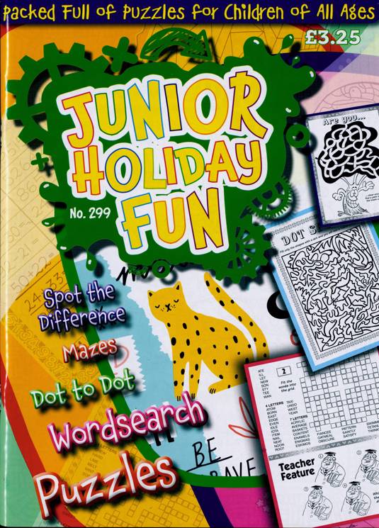 Junior Holiday Fun Magazine Subscription | Buy at Newsstand.co.uk ...