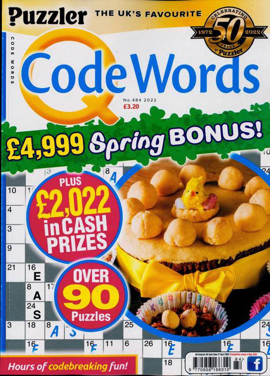 Puzzler Q Code Words Magazine Subscription | Buy at Newsstand.co.uk ...