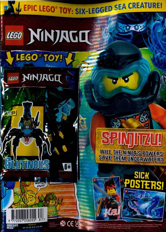 Lego Ninjago Magazine Subscription | Buy at Newsstand.co.uk | Lego