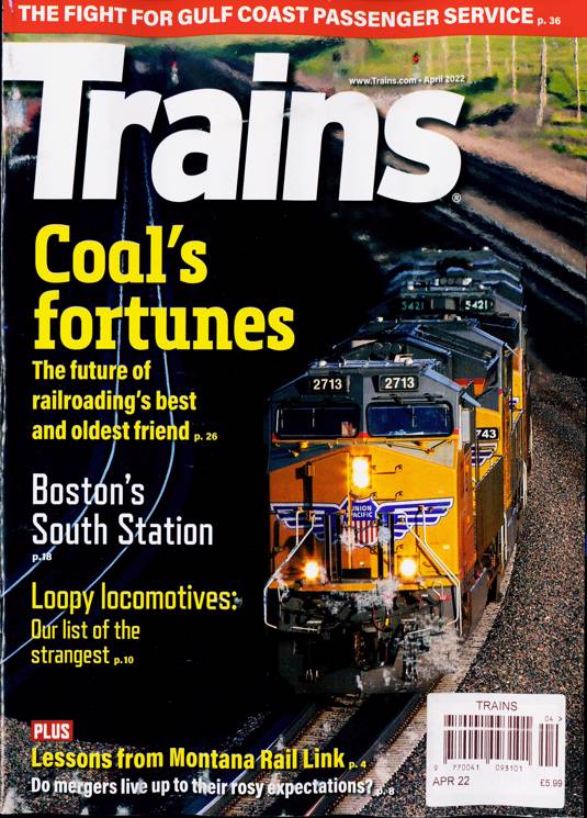 Trains Magazine Subscription | Buy at Newsstand.co.uk | Railways
