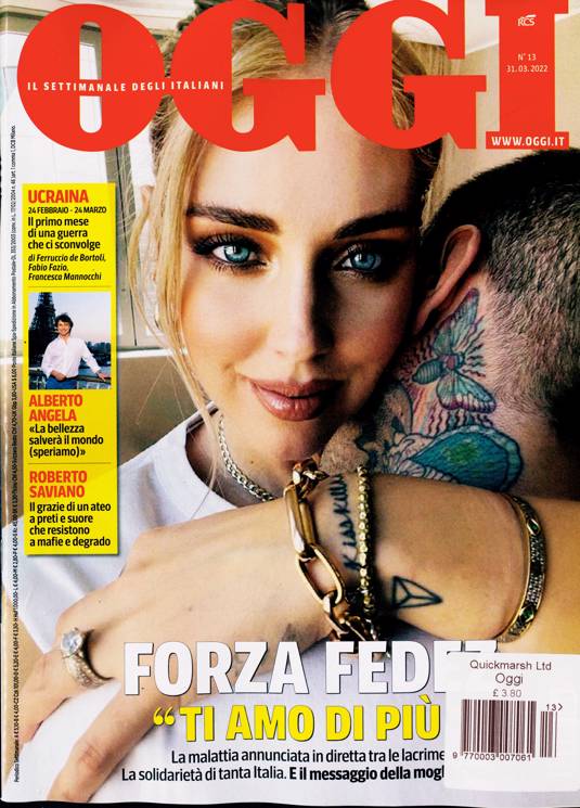 Oggi Magazine Subscription | Buy at Newsstand.co.uk | Italian