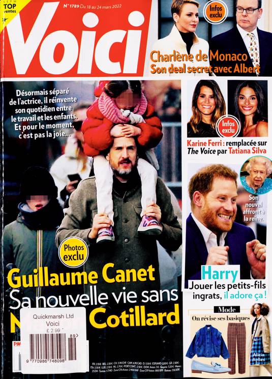 Voici French Magazine Subscription | Buy at Newsstand.co.uk | French