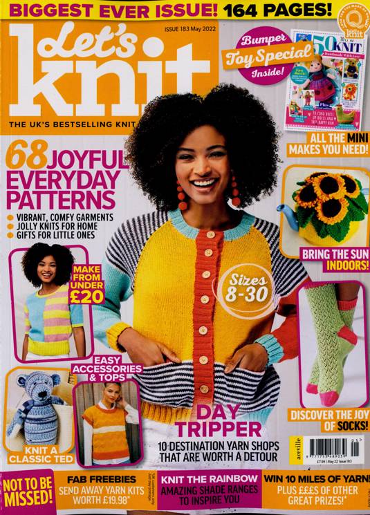 Lets Knit Magazine Subscription | Buy at Newsstand.co.uk | Knitting and ...
