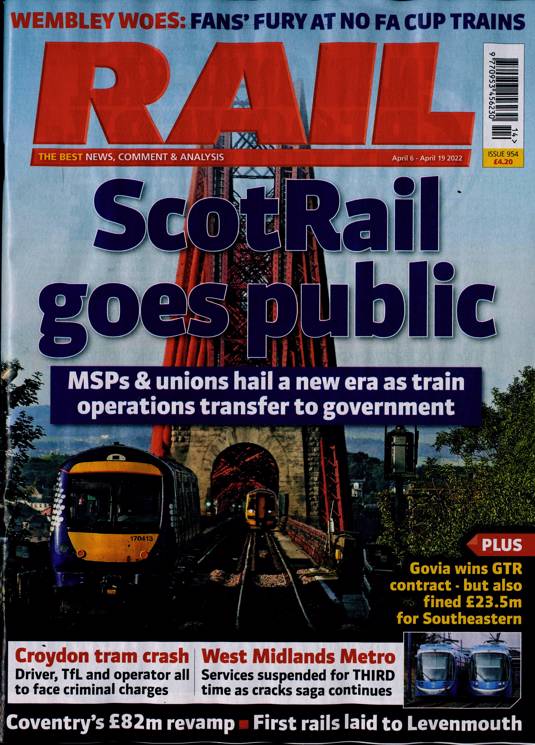 Rail Magazine Subscription | Buy at Newsstand.co.uk | Railways