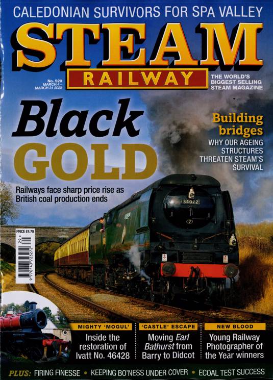 Steam Railway Magazine Subscription | Buy at Newsstand.co.uk | Railways