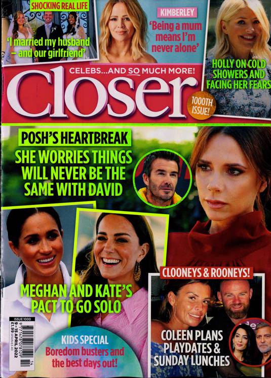 Closer Magazine Subscription | Buy at Newsstand.co.uk | Women's Weekly