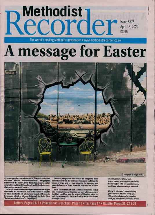 Methodist Recorder Magazine Subscription | Buy at Newsstand.co.uk ...