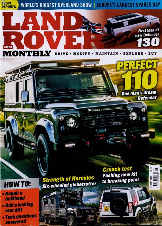 Land Rover Monthly Magazine Subscription | Buy at Newsstand.co.uk | 4x4