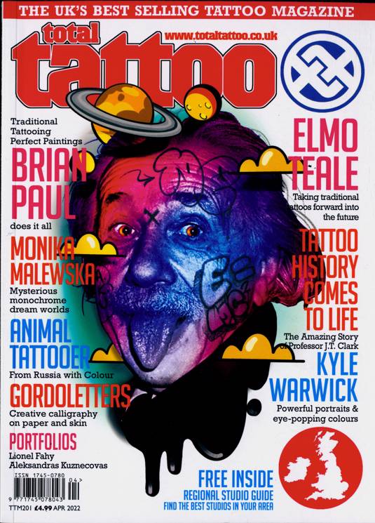 Total Tattoo Magazine Subscription | Buy at Newsstand.co.uk | Tattoo