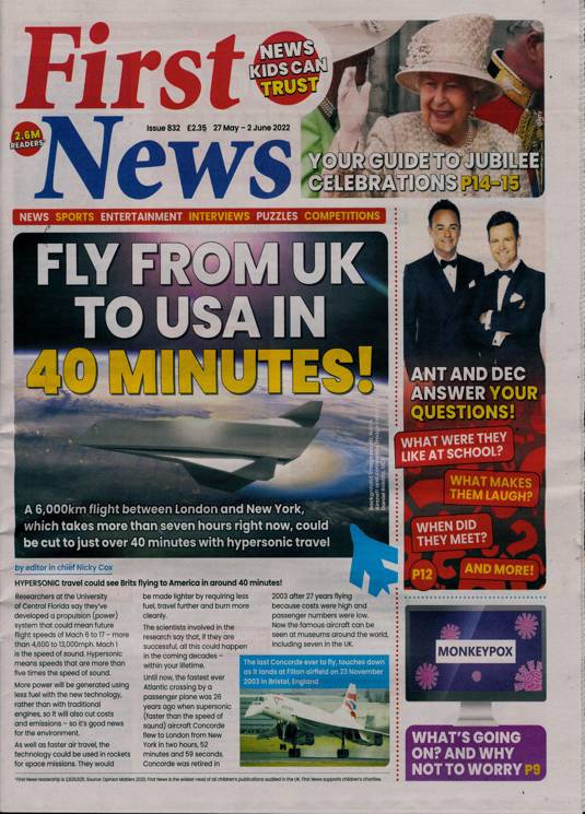 First News Magazine Subscription | Buy at Newsstand.co.uk | General