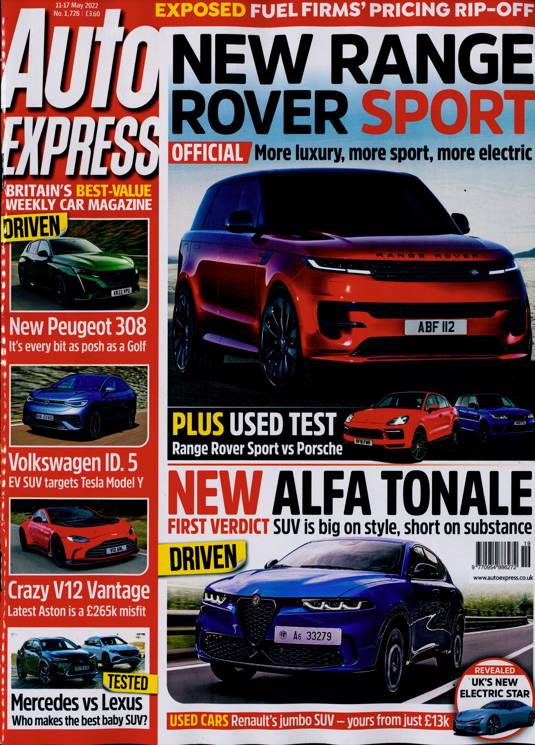 Auto Express Magazine Subscription | Buy at Newsstand.co.uk | General Car