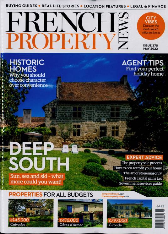 French Property News Magazine Subscription | Buy at Newsstand.co.uk ...