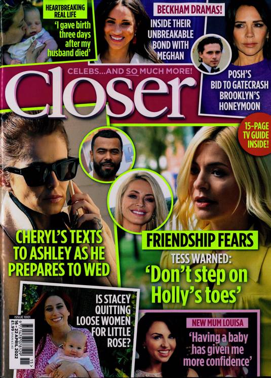 Closer Magazine Subscription | Buy at Newsstand.co.uk | Women's Weekly