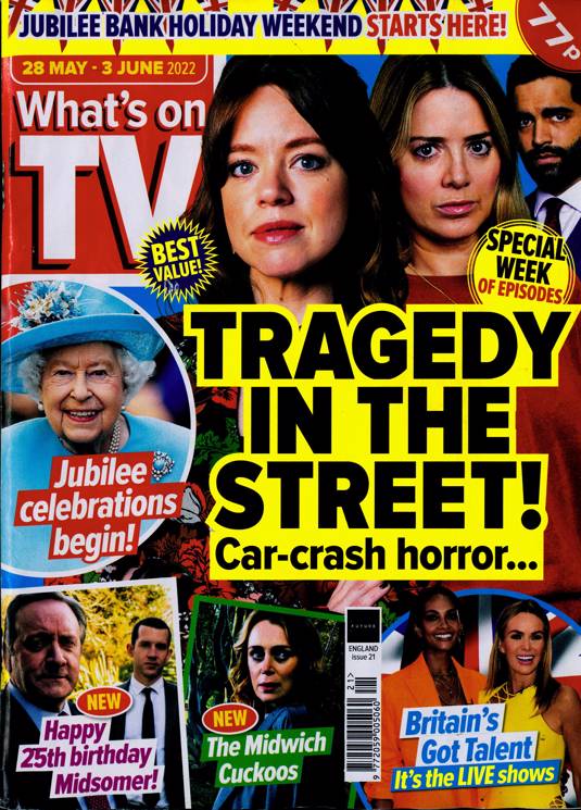 Whats On Tv England Magazine Subscription | Buy at Newsstand.co.uk ...